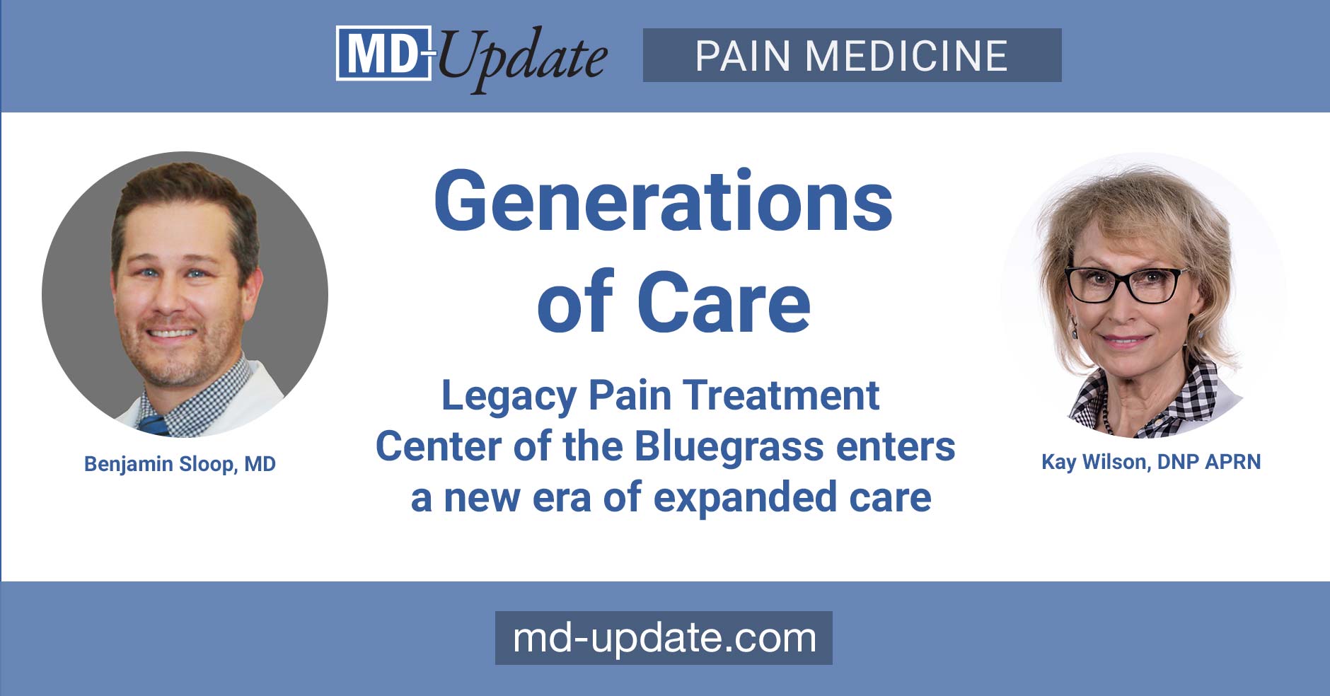 Generations of Care – MD Update