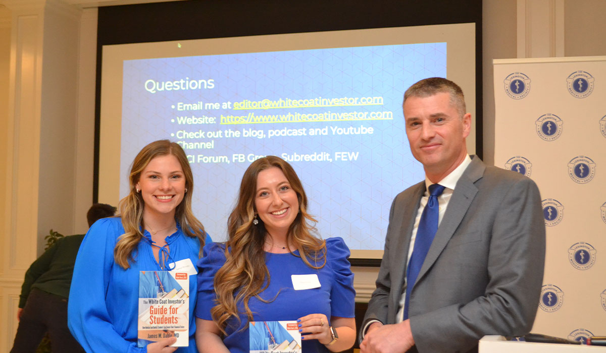 Lexington Medical Society Holds “The White Coat Investor” Program – MD ...