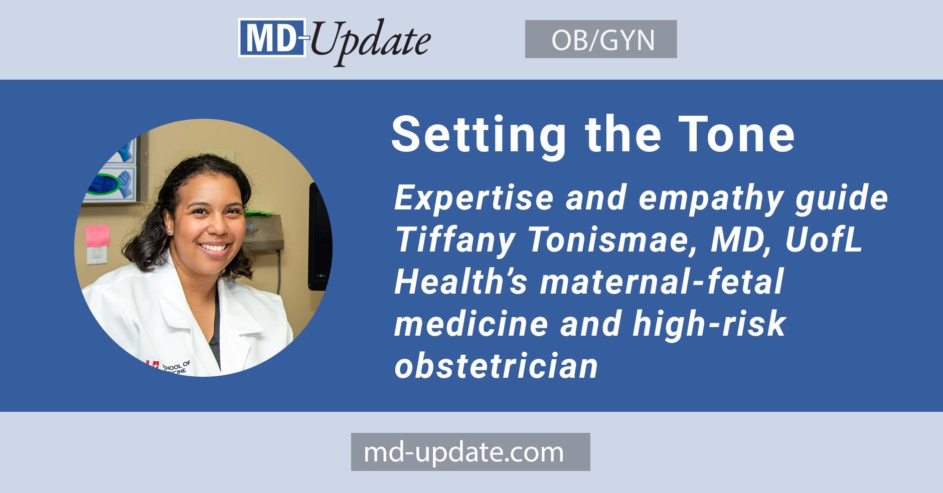 Setting the Tone – MD Update